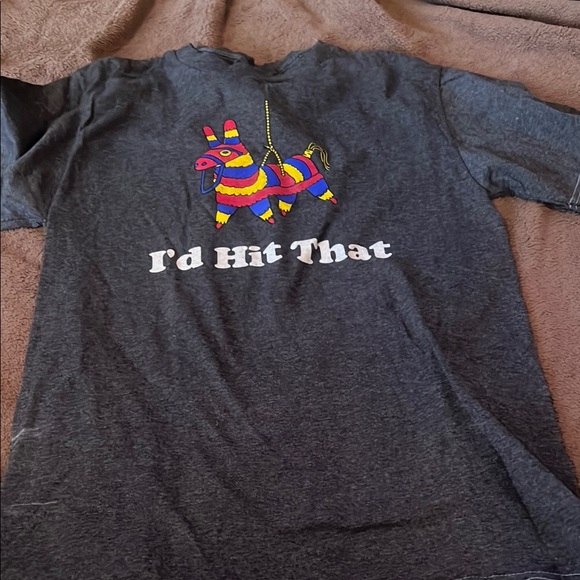 American Rag | Tops | Y2k American Rag Dark Gray Tee With Vibrant ...